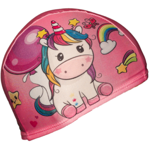 Badehette rainbow unicorn for småbarn - Squatina